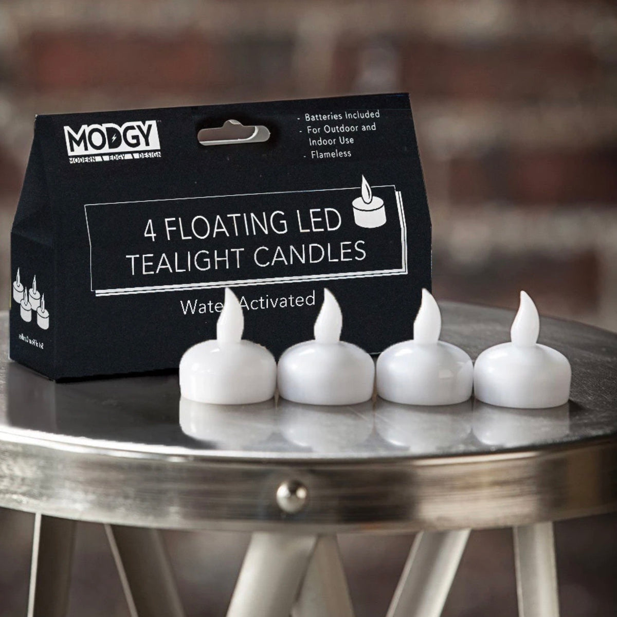 WATER-ACTIVATED LED FLOATING CANDLES, PACK OF FOUR – Shop On Main Decatur
